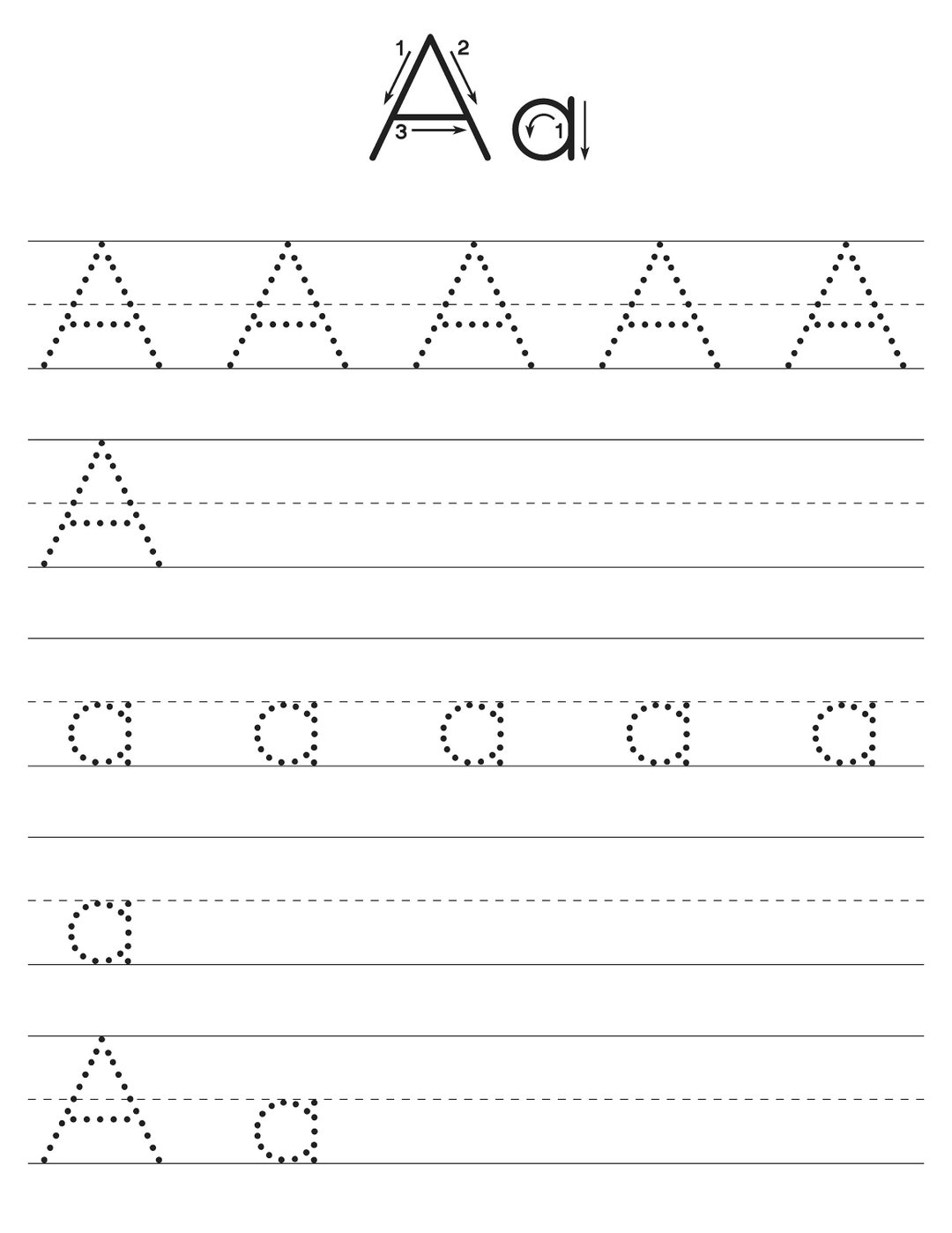Tracing and Writing Alphabet Letters - Uppercase & Lowercase ...