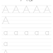 Tracing and Writing Alphabet Letters Uppercase & Lowercase Handwriting ...