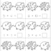 Addition With Pictures Sum up to 20 Worksheets - Adding Piggy Pictures ...