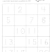 Missing Numbers Chart 1-20 Worksheets Ocean Theme - Etsy