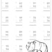2 Digit Addition and Subtraction Worksheets - Set3 Zoo Theme Math ...