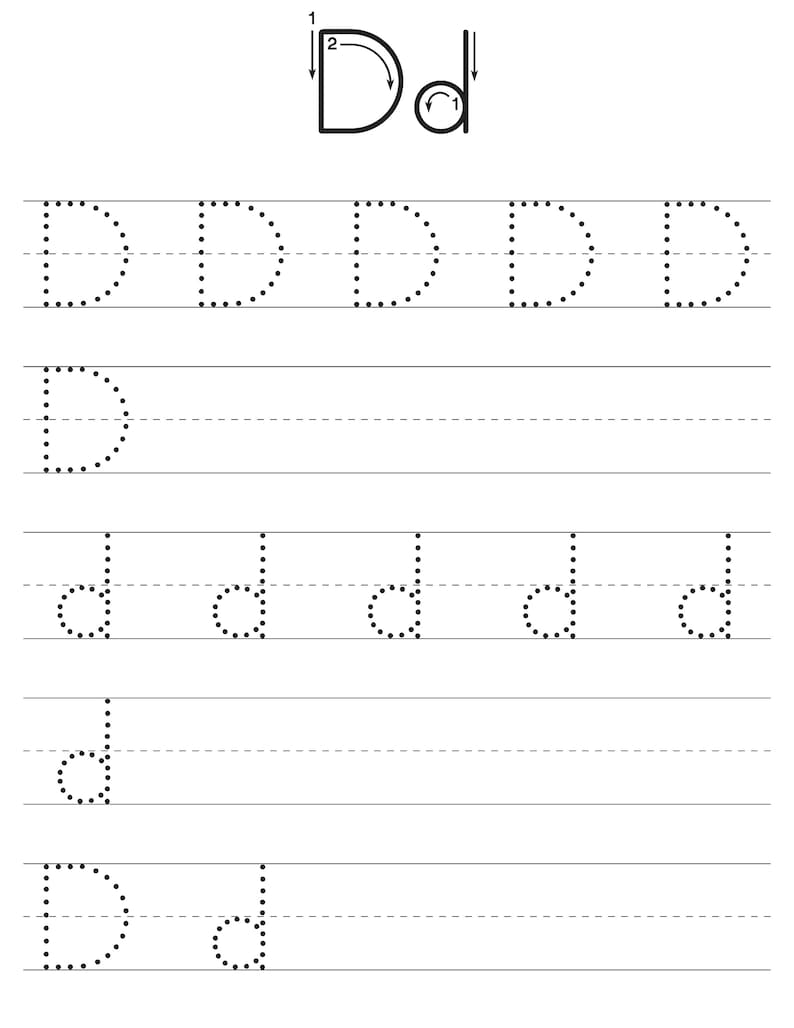 Tracing and Writing Alphabet Letters - Uppercase & Lowercase ...