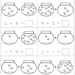 Addition With Pictures Sum up to 20 Worksheets - Adding Fish Bowls ...