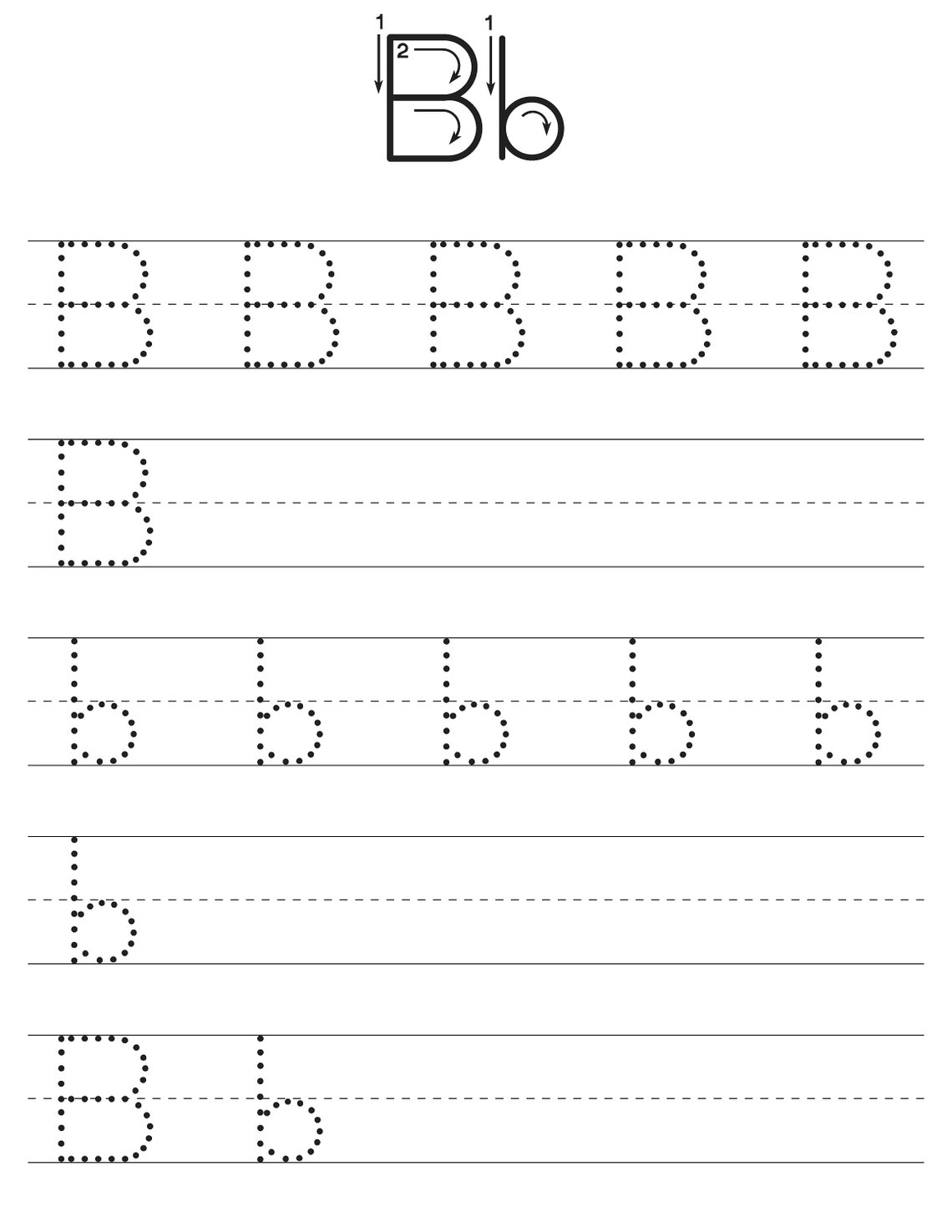 Tracing and Writing Alphabet Letters Uppercase & Lowercase Handwriting ...
