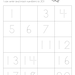 Missing Numbers Chart 1-20 Worksheets Ocean Theme - Etsy