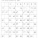 100 Chart Missing Numbers Worksheets - Etsy