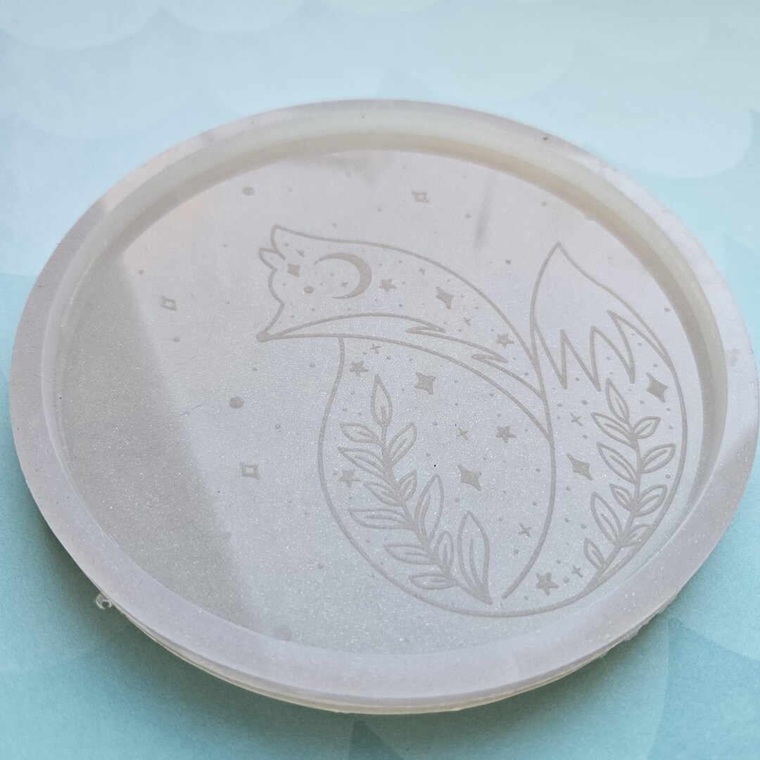 Galaxy Fox Mold / Fox Mold / Witchy Mold / Silicone Mold / Resin Mold ...