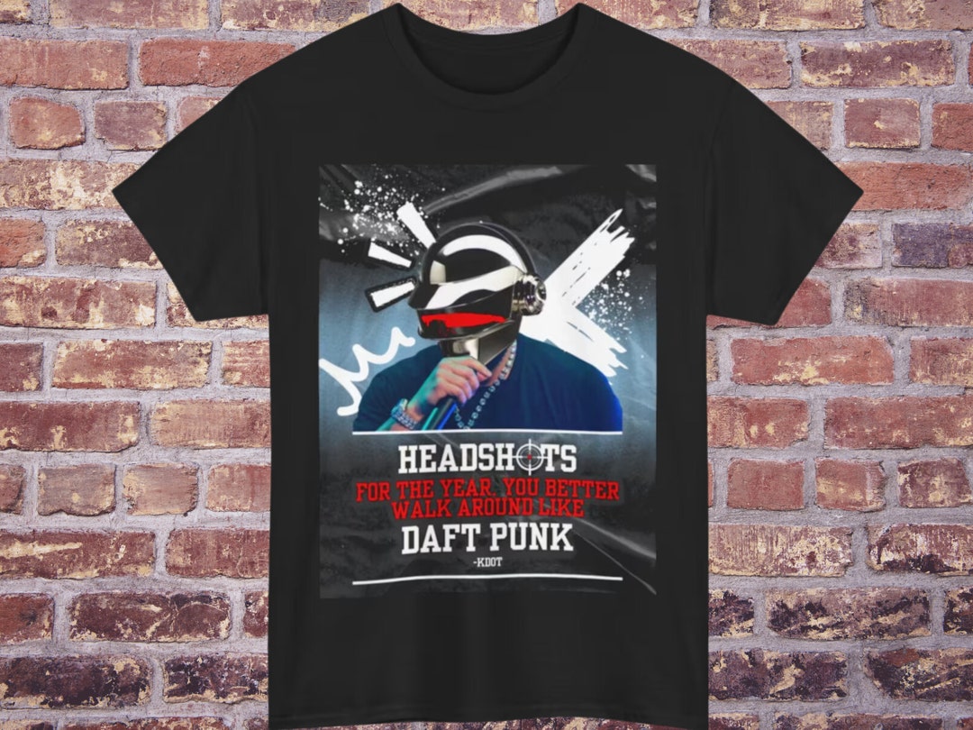 Kendrick Lamar Drake Diss T Shirt daft Punk - Etsy