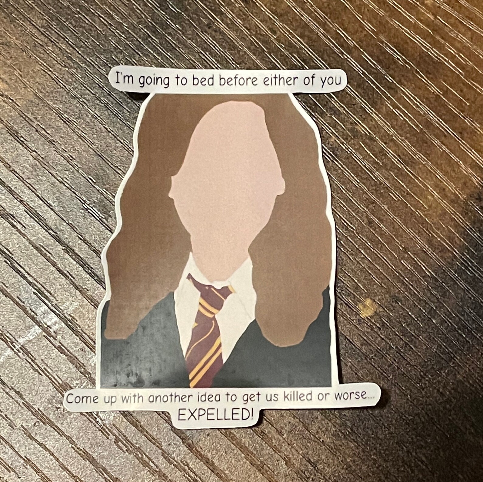 Hermione Granger Sticker Harry Potter Sticker Gryffindor | Etsy