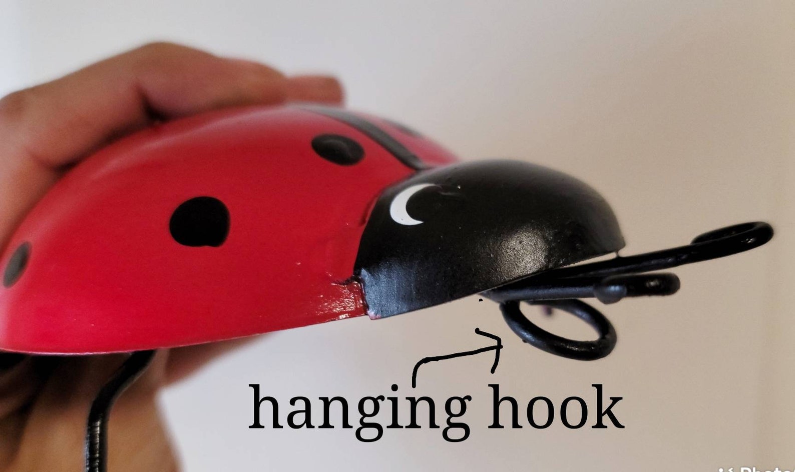 Ladybug Metal Decoration - Etsy