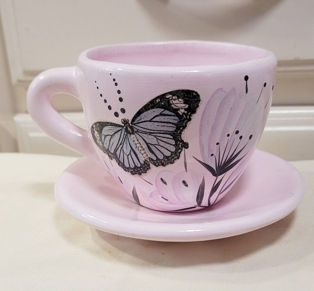 Tea Cup Planter Frida Tea Cup Planter - Etsy