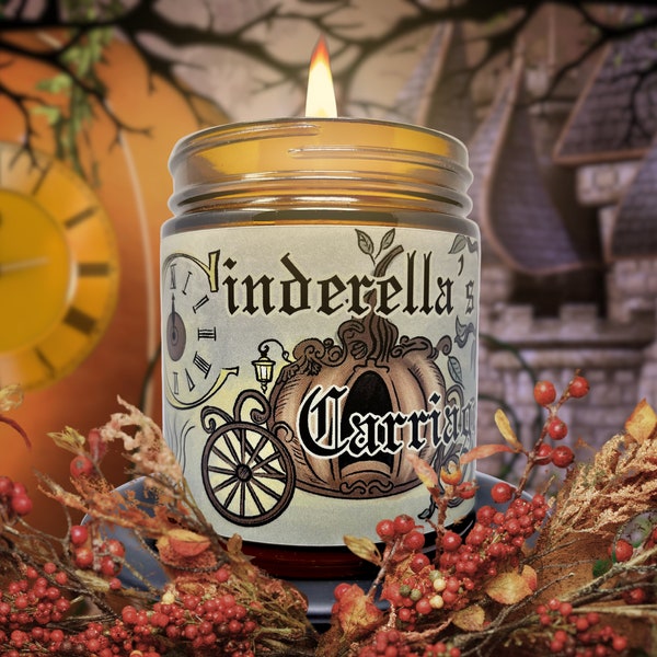 Cinderella Candle Etsy
