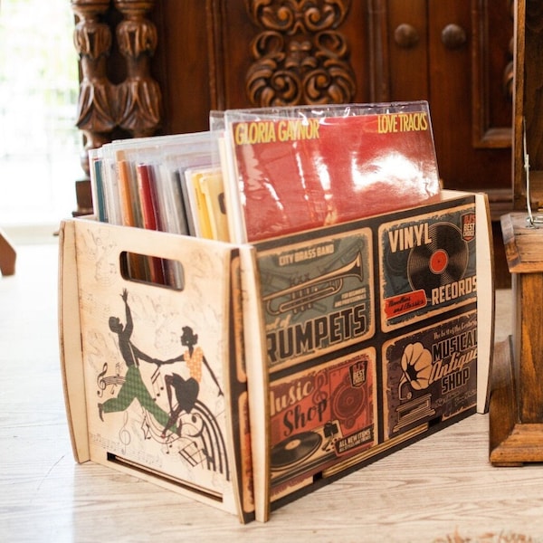 Record Case - Etsy
