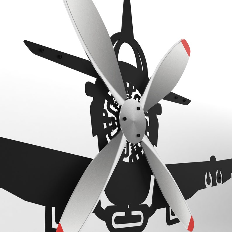 Spinning Propeller Airplane Spitfire Moving Propeller - Etsy