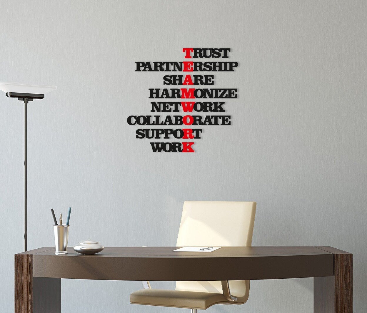 Teamwork Metal Wall Art, Metal Wall Art, Metal Wall Decor, Metal Decor ...