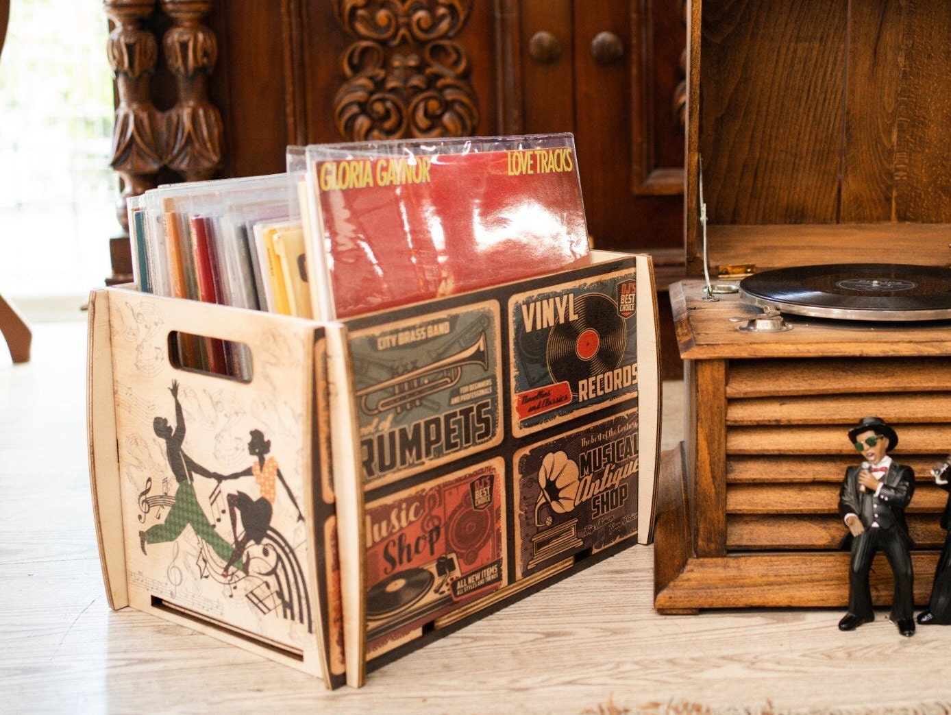 Record Album Storage Containers