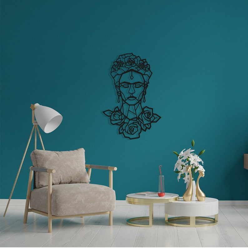 Frida Kahlo Metal Wall Art Frida Kahlo Decoration Metal Wall - Etsy