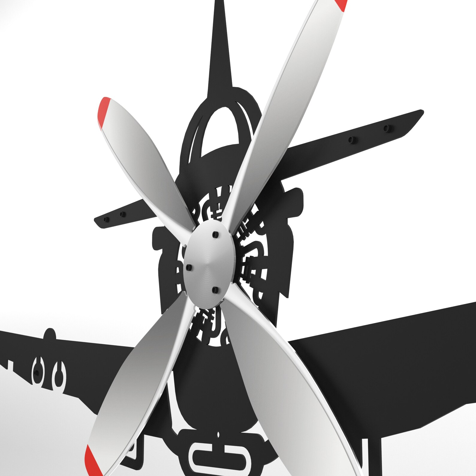 Spinning Propeller Airplane Spitfire Moving Propeller - Etsy