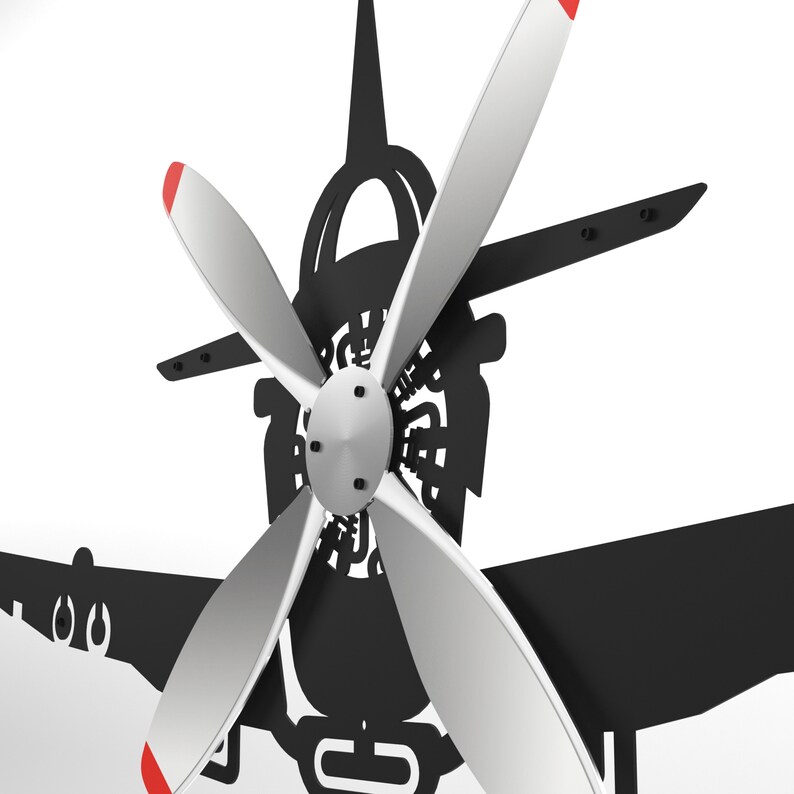 Spinning Propeller Airplane Spitfire Moving Propeller - Etsy