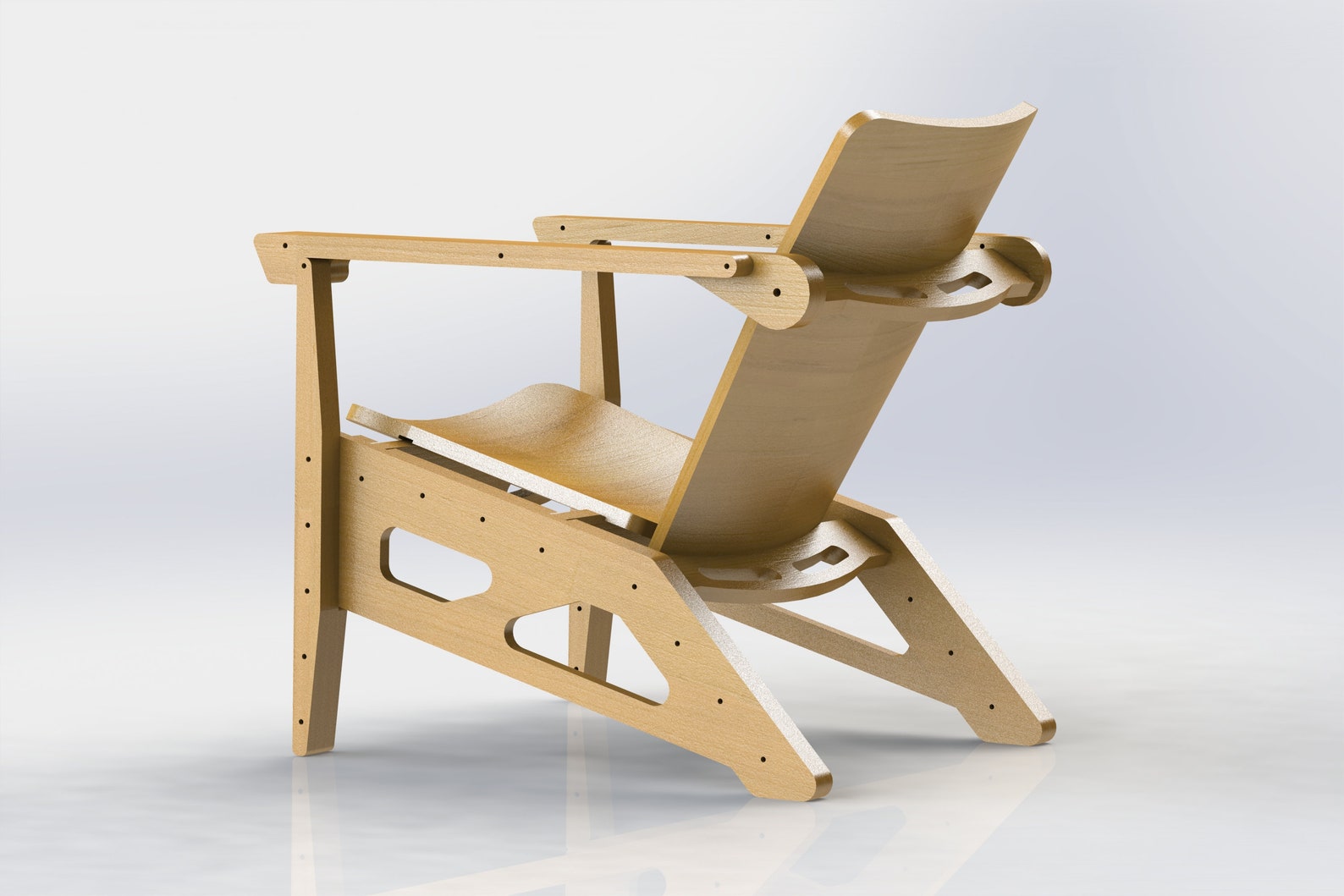 Deck Chair CNC, Laser Cut Vector Files Download DXF and More Vectors ...