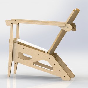 Deck Chair CNC, Laser Cut Vector Files Download DXF and More Vectors ...