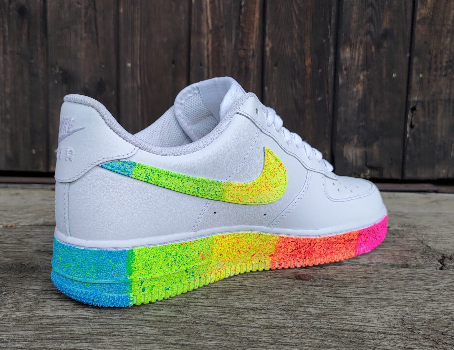 Nike Air Force 1 AF1 Multicolor / Colorful Cartoon - Etsy