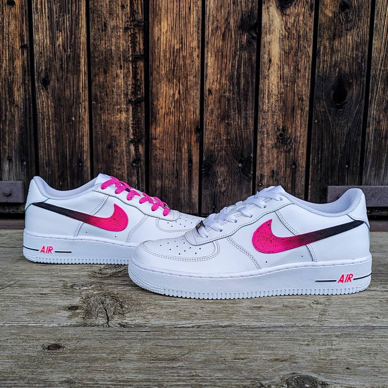 Nike Air Force 1 AF1 hot Pink GR 36-40 - Etsy