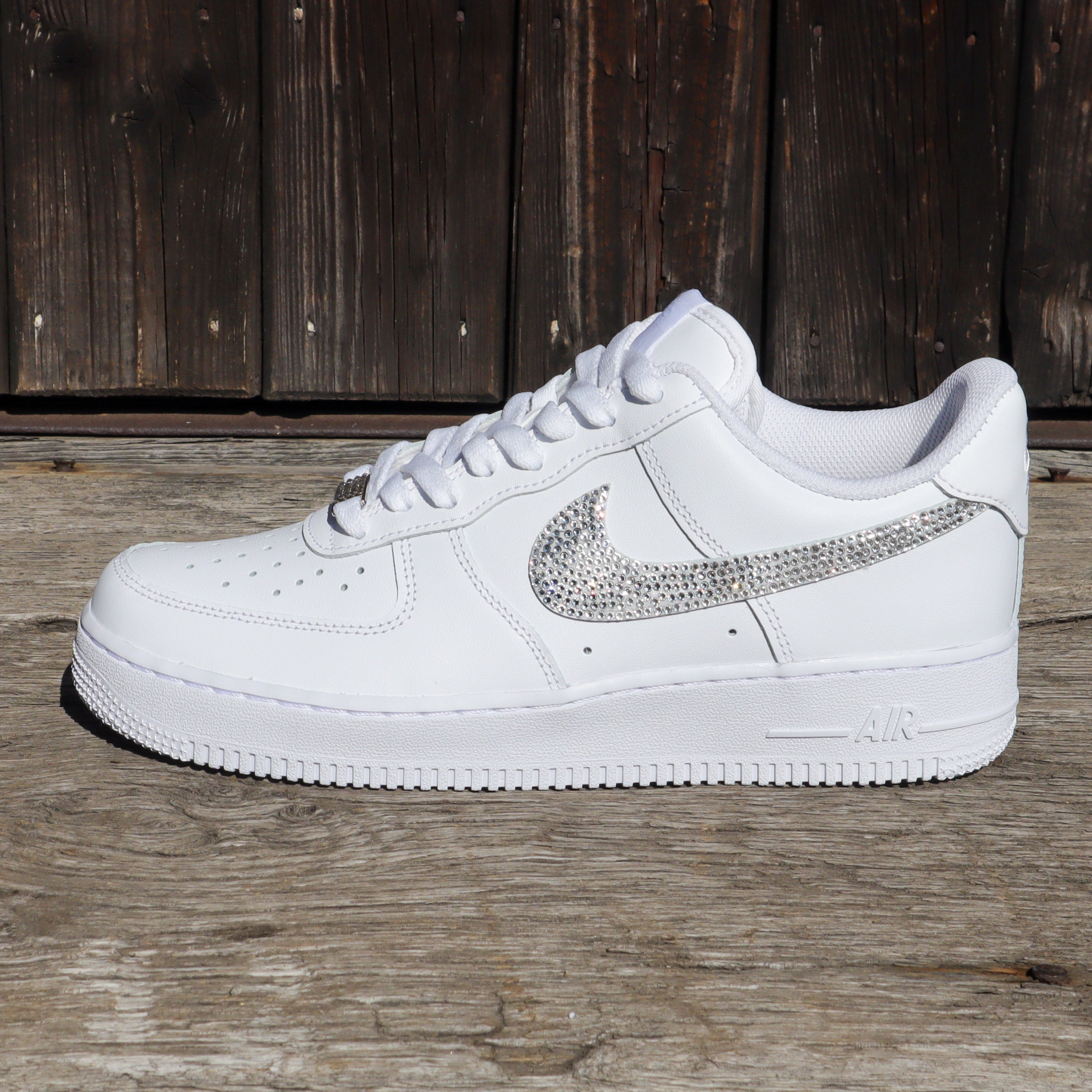 Nike Air Force 1 AF1 Meets Swarovski crystal | Etsy
