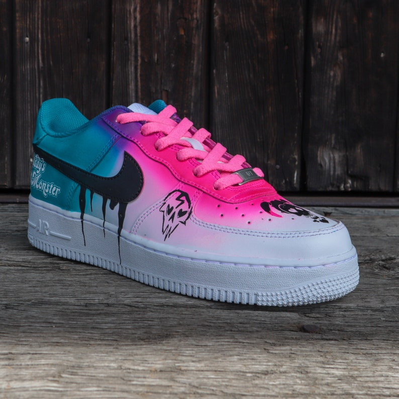 Nike Air Force 1 AF1 Harley Cartoon Drip | Etsy