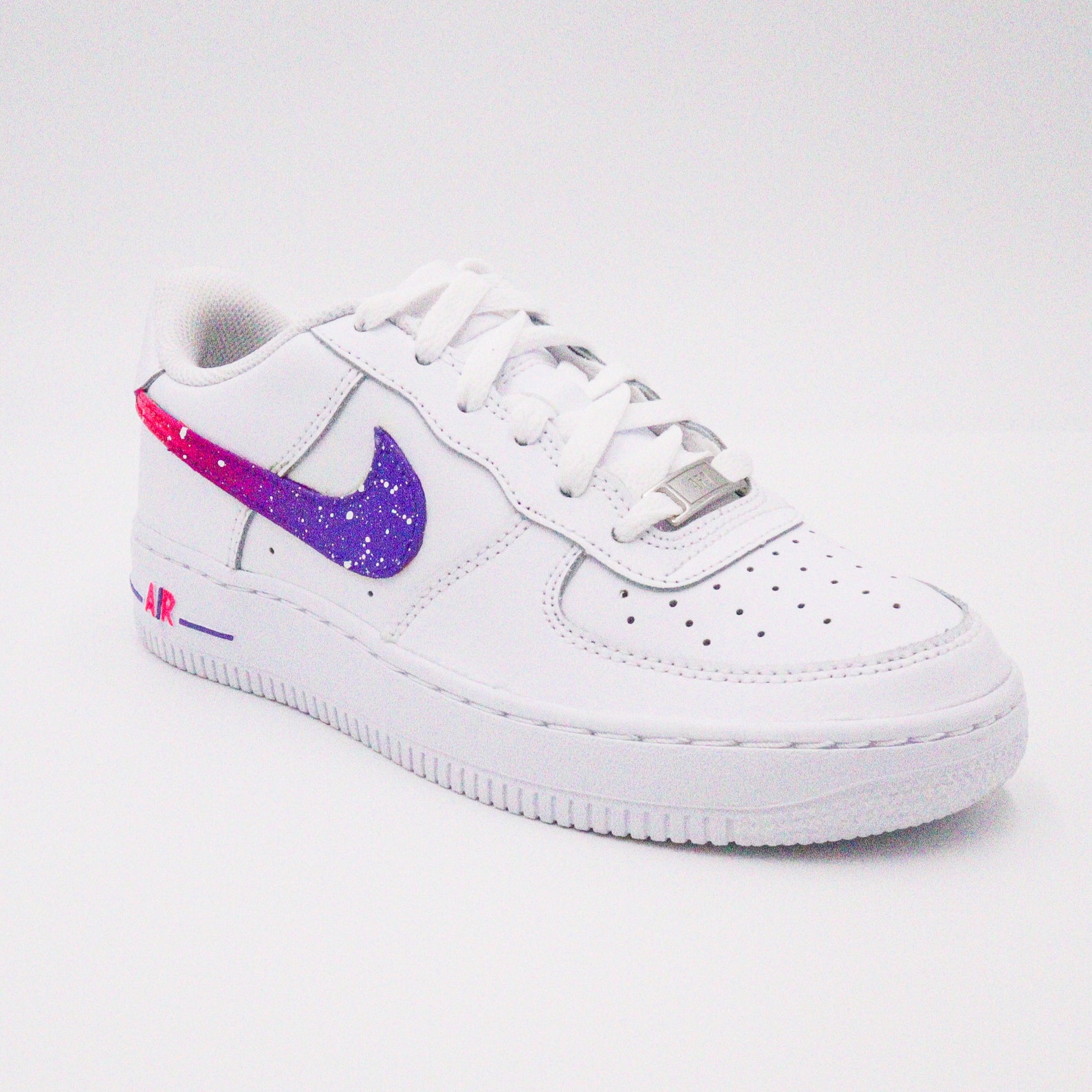 Nike Air Force 1 AF1 Galaxy | Etsy