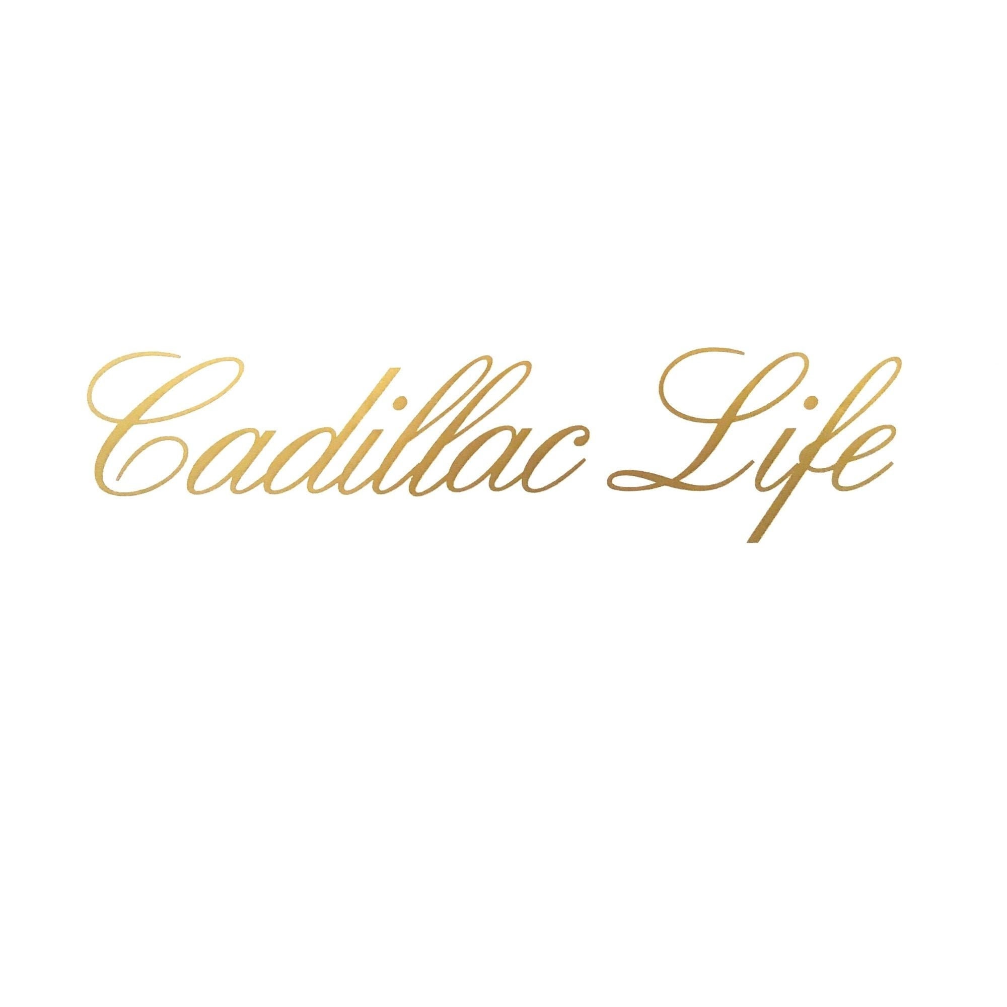 Cadillac Logo Script Font