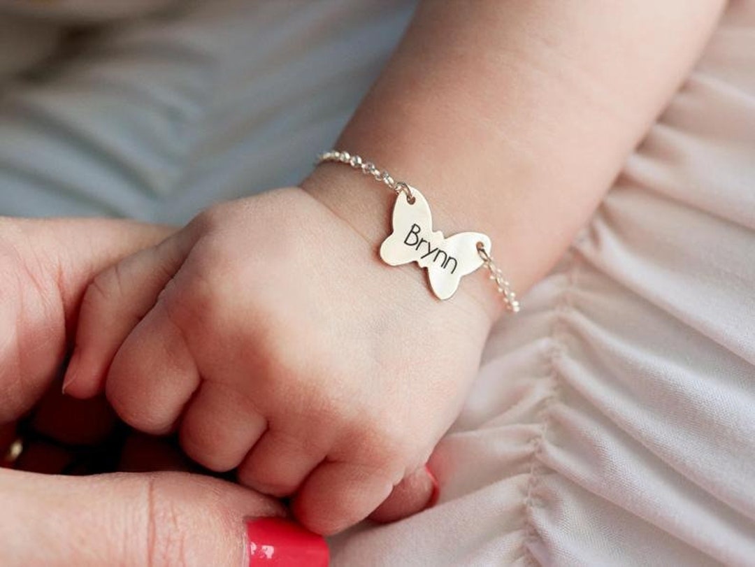 Custom Bracelet for Kids,baby Bracelets,baby Shower Gift, Baby ...