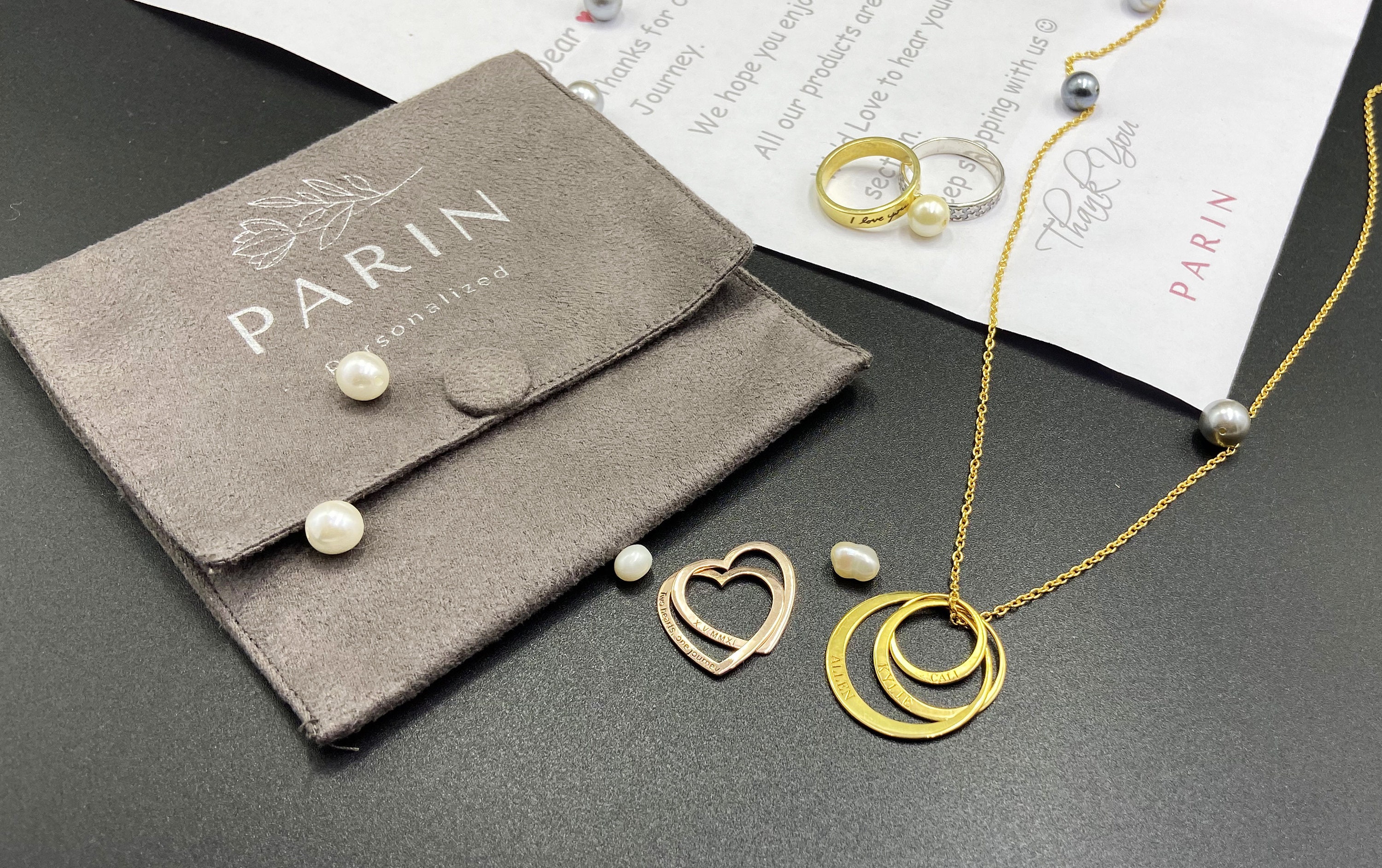 Actual Handwriting Ring Personalized Handwriting Gift for - Etsy