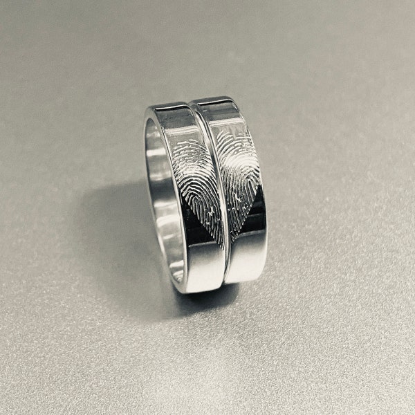 Fingerprint Ring - Etsy