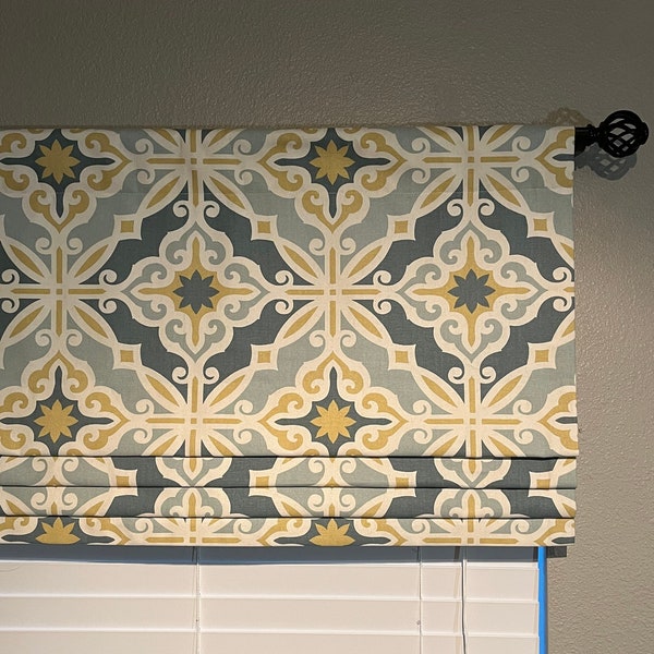 Faux Roman Shades - Etsy