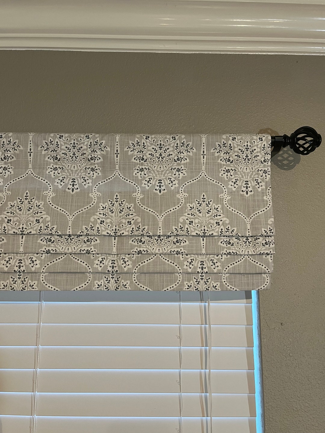 Faux Roman Shade Valance With Custom Sizing - Premier Prints Dreamscape ...