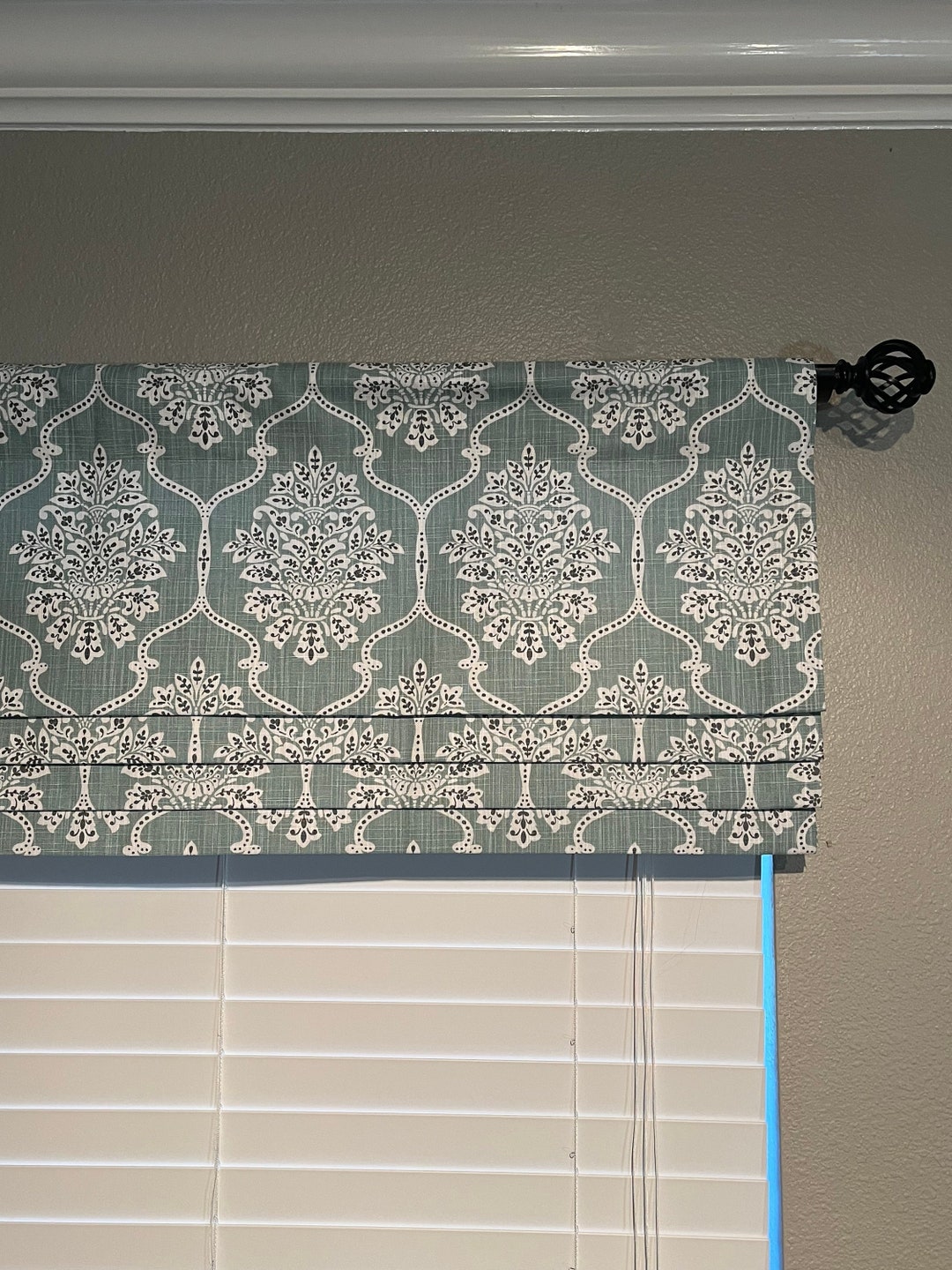 Faux Roman Shade Valance With Custom Sizing - Premier Prints Dreamscape ...