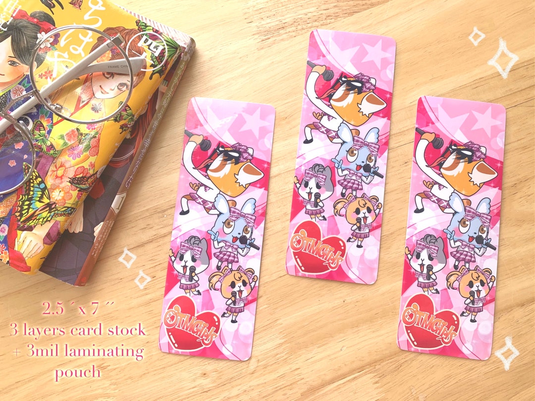 RETSUKO BOOKMARKS OTM Anime Manga Japan Idol Reading Reader Stationery ...