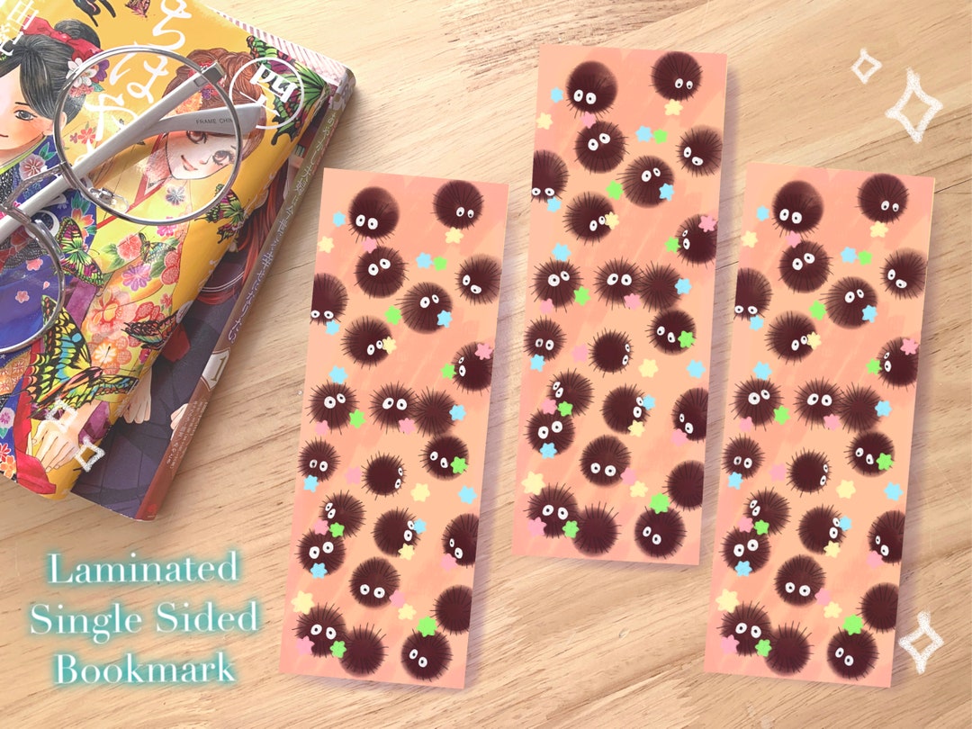 SOOT SPRITES BOOKMARK Susuwatari Reading Reader Stationery Book School ...