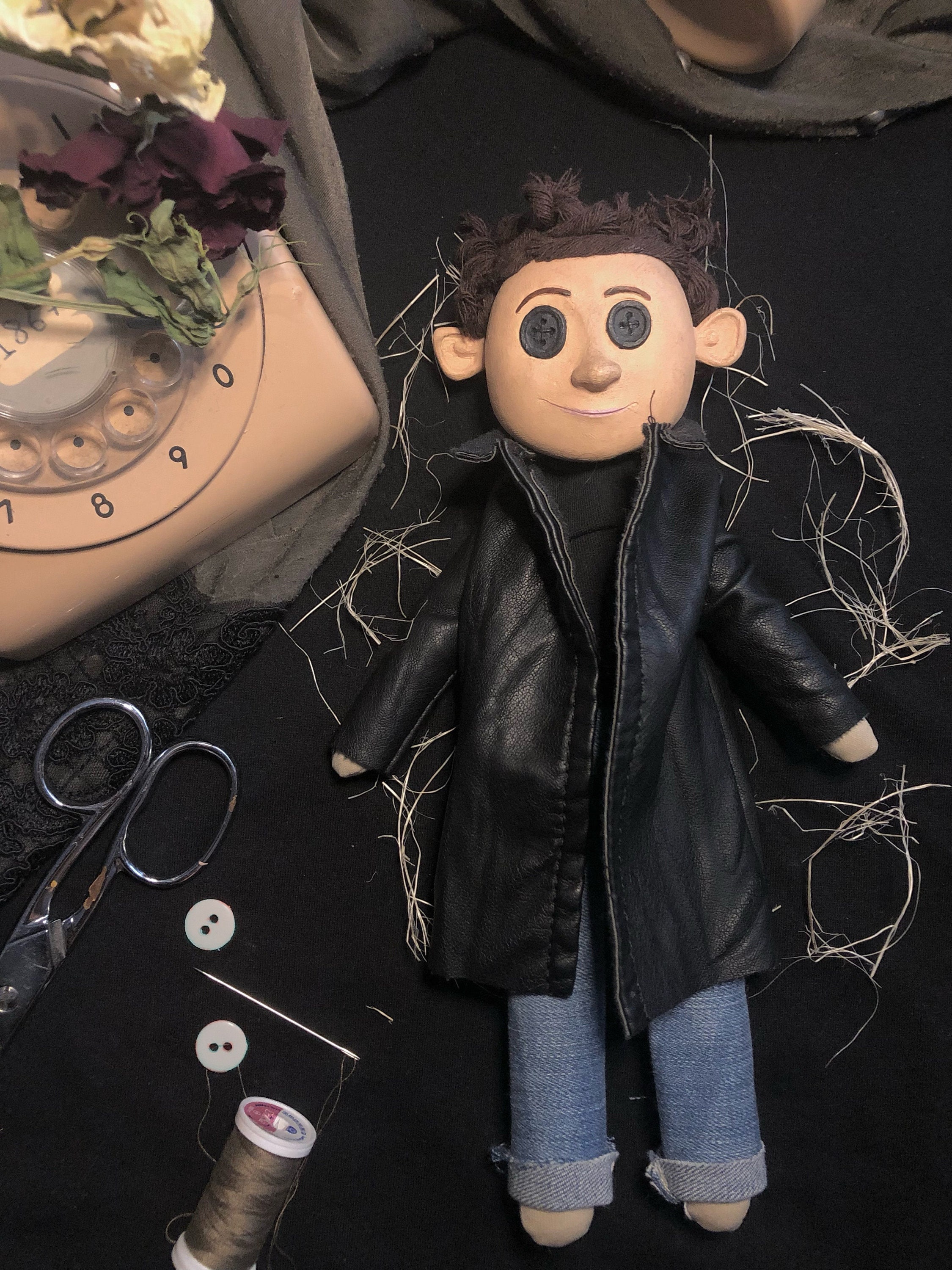 Muñeca Wybie Lovat hecha a mano de Coraline - Etsy México