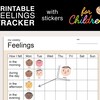 Feelings Chart, Toddler Emotion, Mood Tracker Digital Download ...