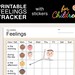 Feelings Chart, Toddler Emotion, Mood Tracker Digital Download ...