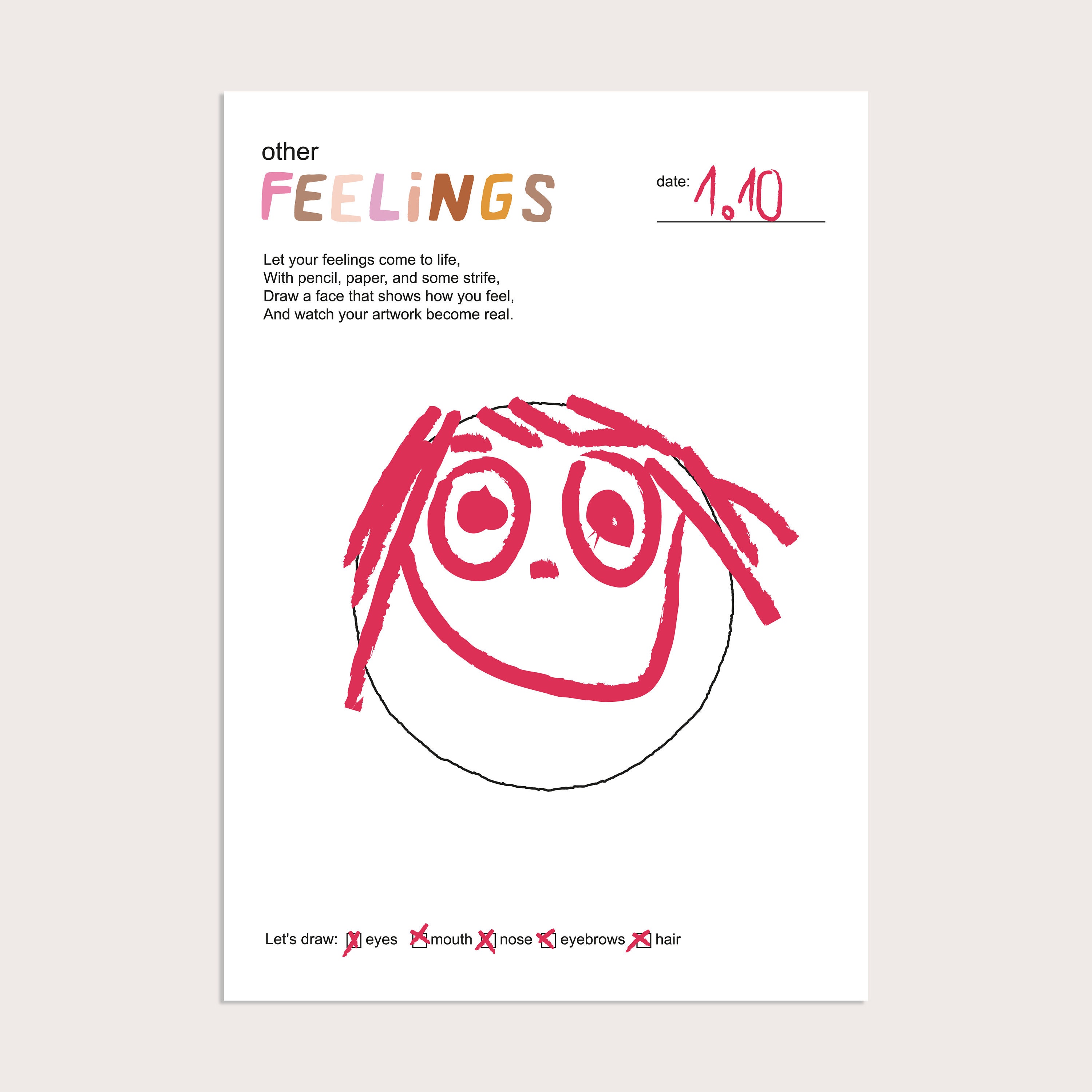 Feelings Chart, Toddler Emotion, Mood Tracker Digital Download ...