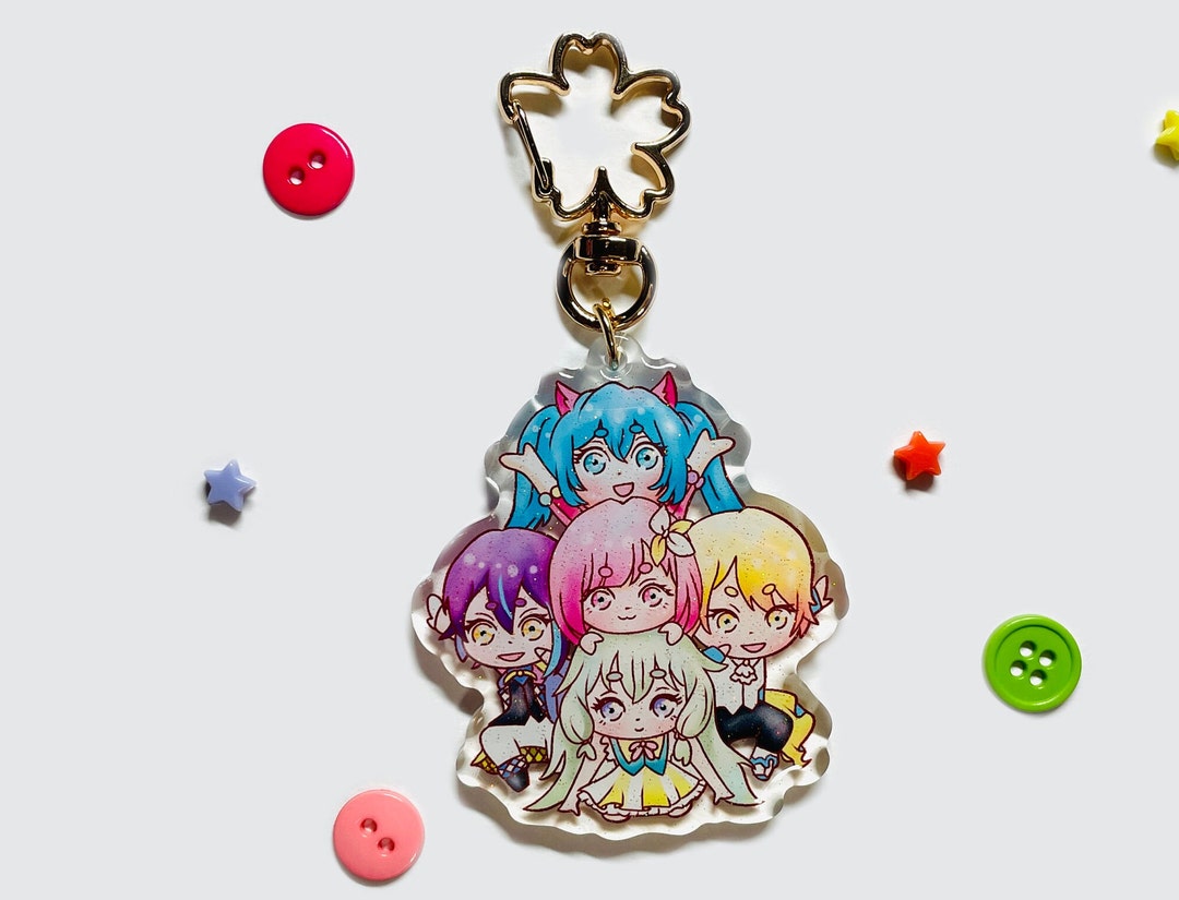 Wonderlands X Showtime Anime Keychains Kawaii Keychains Prosekai ...