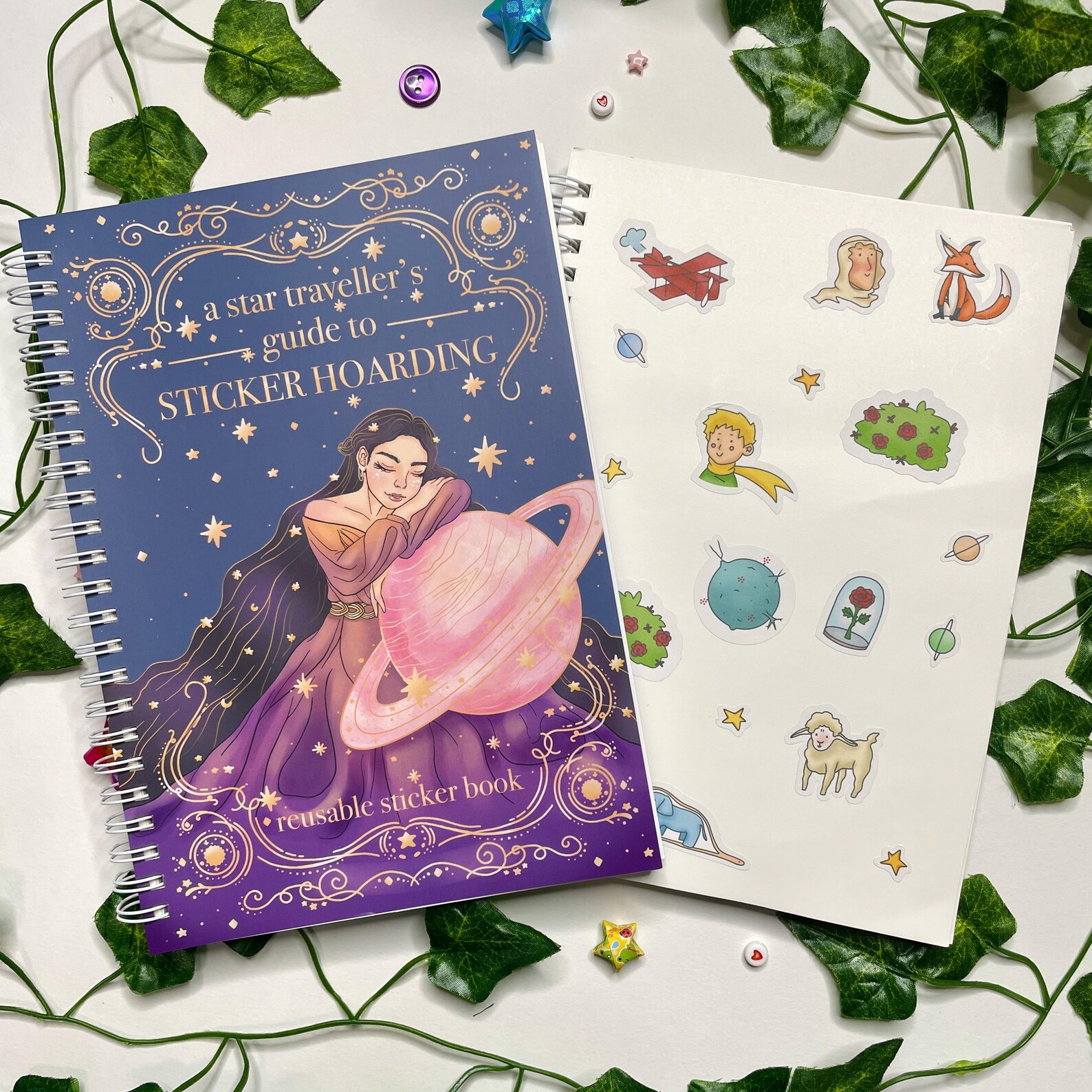 Star Traveller Guide | Illustrative Star Girl | Galaxy Theme | Reusable ...