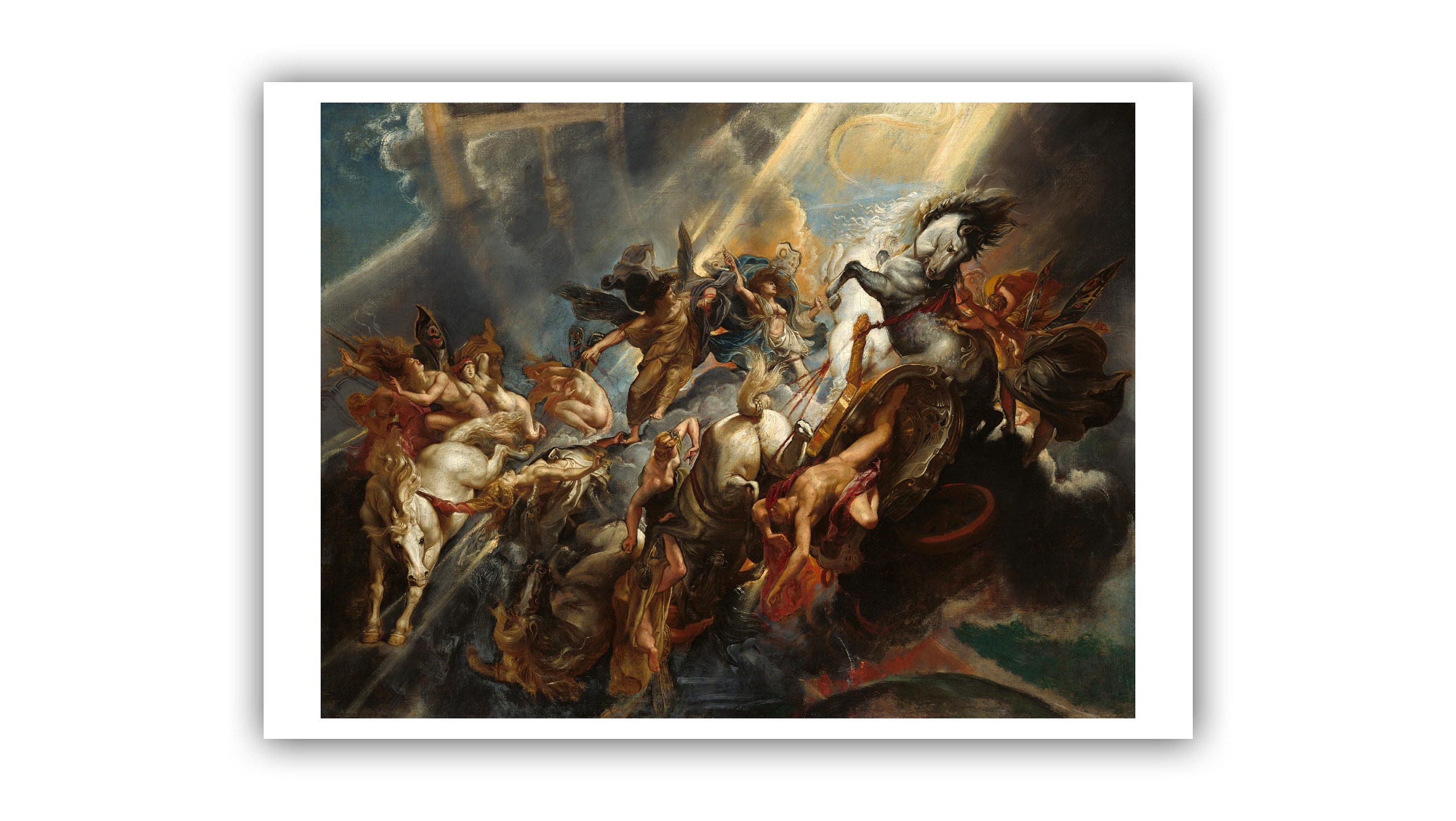 Peter Paul Rubens : "The Fall of Phaeton", ca. 1604-1605 - Museum ...