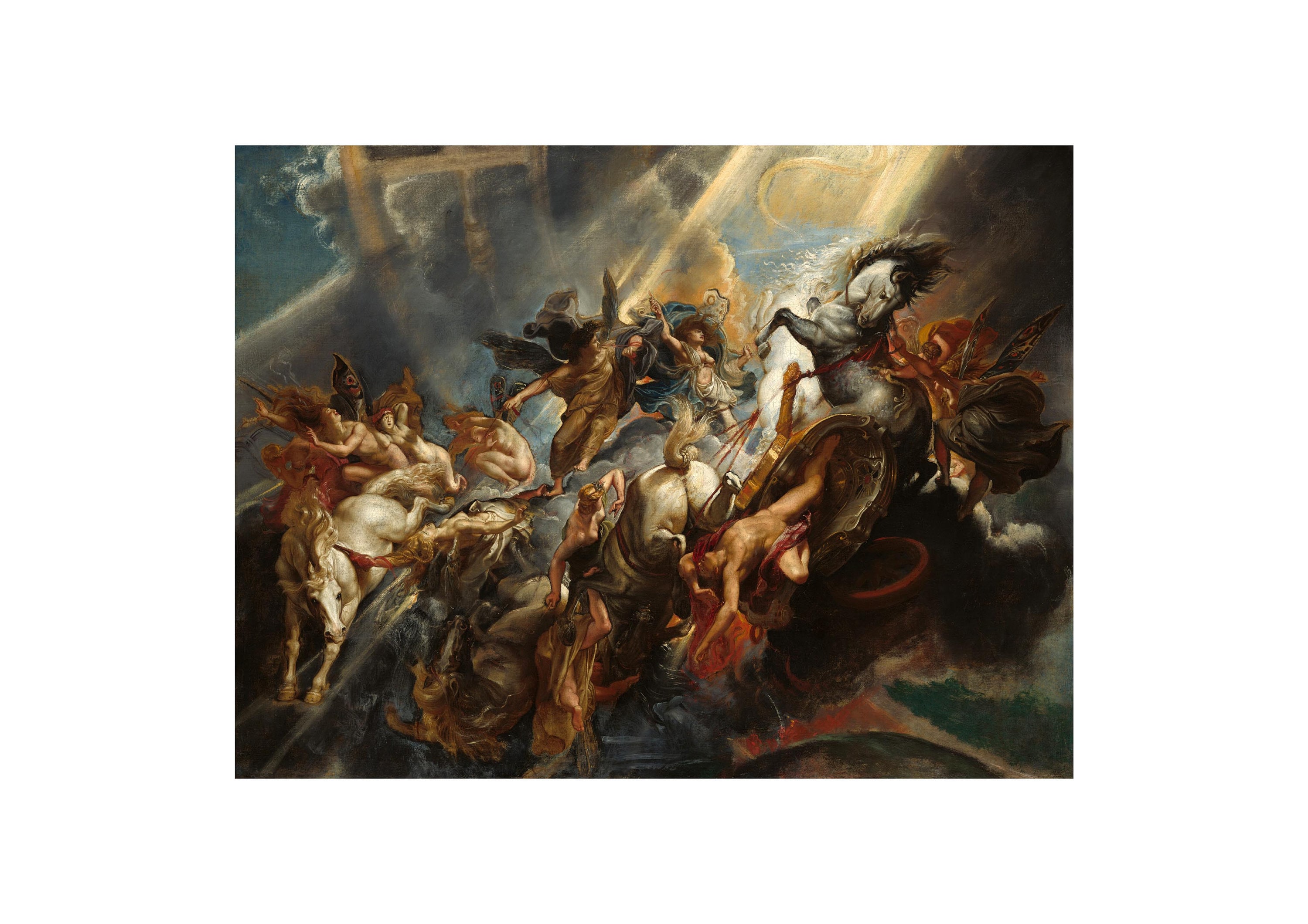 Peter Paul Rubens : "the Fall of Phaeton", C. 1604-1605 - Museum ...