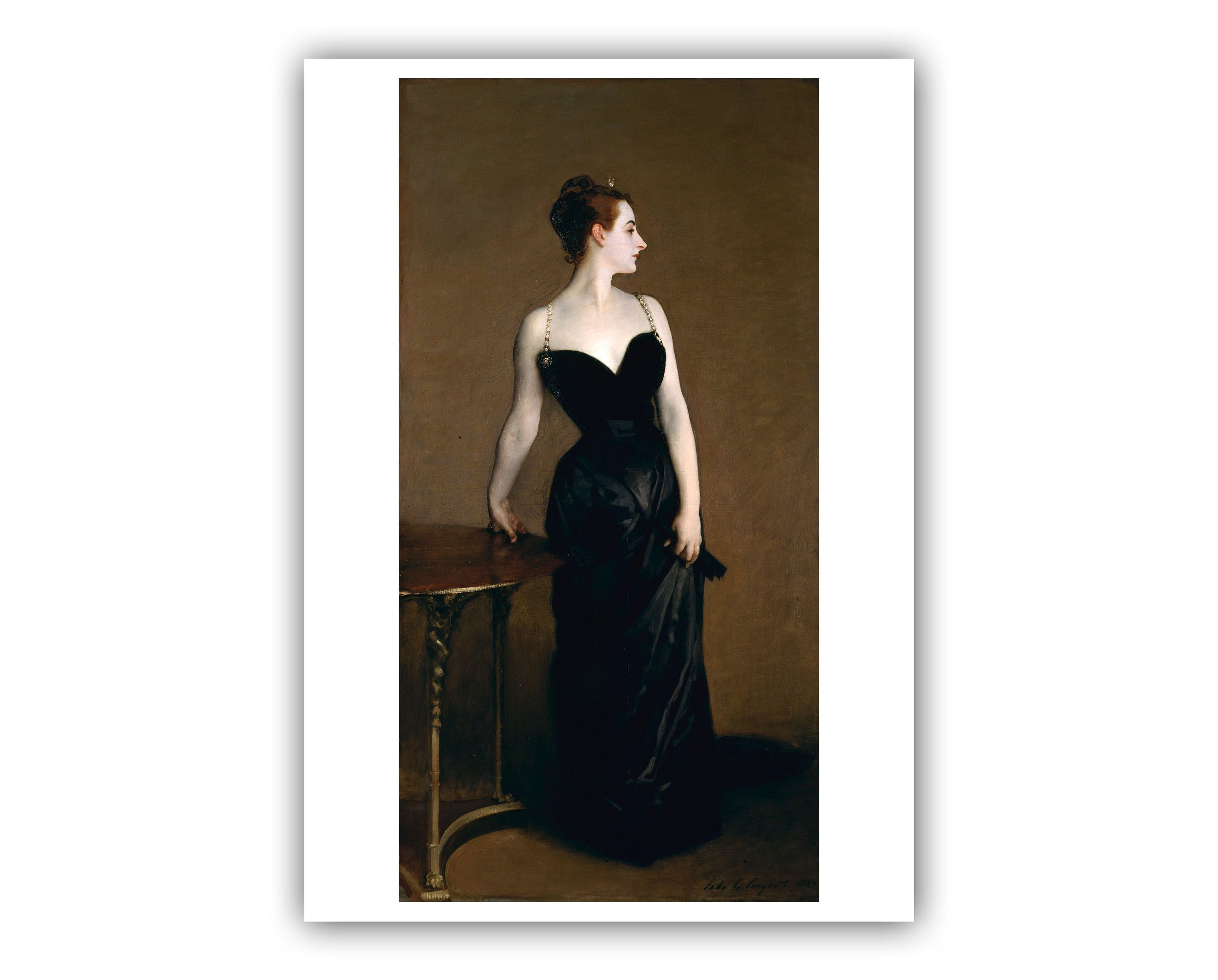 John Singer Sargent Madame X 1884 Portrait Of Madame X