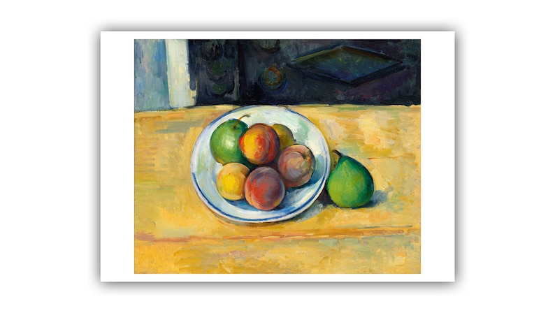 Paul Cezanne : still Life With Fruit Dish, 1879 Museum Quality Giclee ...
