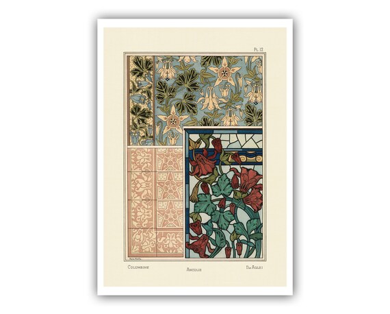 Columbine Museum Quality Giclee Print/Canvas A4/A3 | Etsy